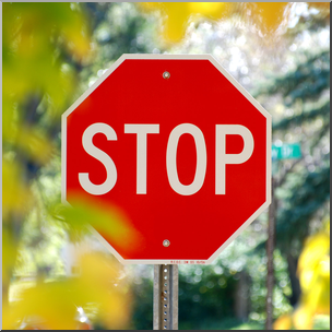 Photo: Stop Sign 01b HiRes – Abcteach