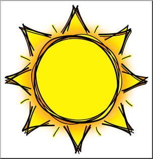 Clip Art: Sun 02 Color 2 – Abcteach