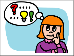 Clip Art: Basic Words: Think Color Unlabeled – Abcteach