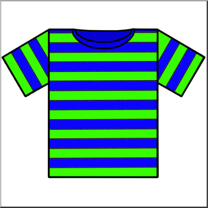 Clip Art: T-Shirt 4 Color – Abcteach