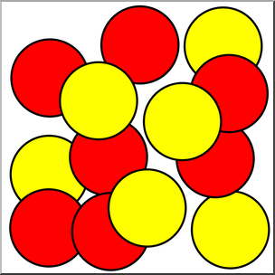 Clip Art: Classroom Manipulatives: Two Color Counters Color – Abcteach