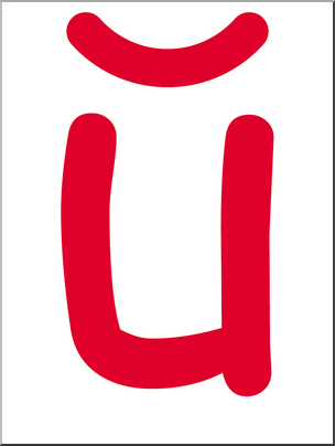 Clip Art: Phonics: “U” Short Sound Color – Abcteach