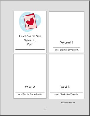 Spanish: Dia de San ValentÃŒn – Unidad suplemento con diferentes ...