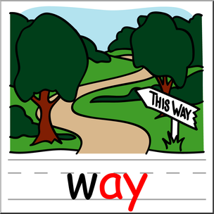 Clip Art: Basic Words: -ail Phonics: Mail B&W – Abcteach