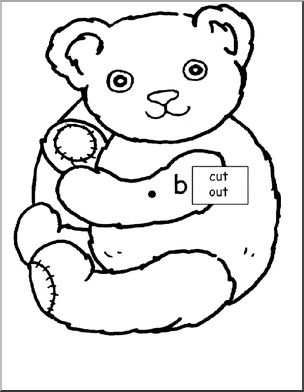 Word Wheels: Bear Shape (beginning “b” sound) – Abcteach