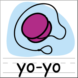 Clip Art: Yo-yo Color – Abcteach