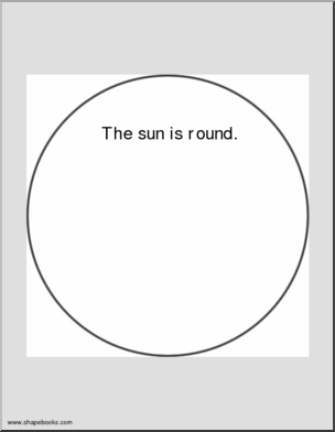 Shapebook: Things That Are Round (primary/elem) – Abcteach