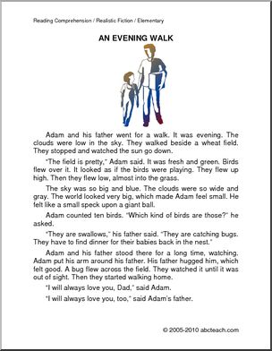 Fiction: Mr. Miller’s Spring Garden (primary/elementary) – Abcteach