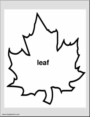 Shapebook: Fall (elementary) – Abcteach