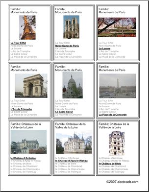 French: Game–Sept familles #1 – Abcteach