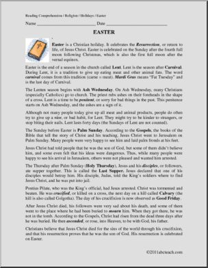 Reading Comprehension – Abcteach