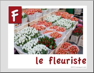 French: Abcdaire: Fleuriste – Abcteach