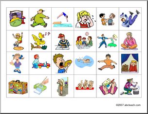 Action Verbs – Abcteach