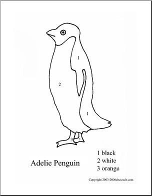 Color By Number: Tufted Titmouse – Abcteach