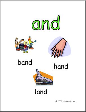 Word Family – OB Words Poster – Abcteach