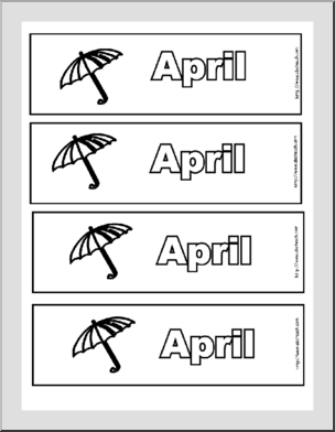 April Acrostic Form – Abcteach