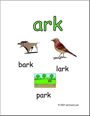 Word Family – OKE Words Poster – Abcteach
