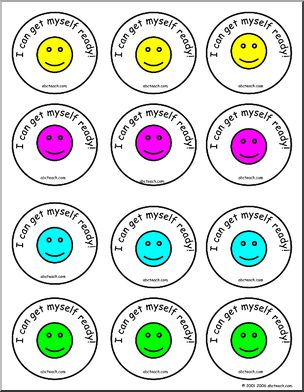 Small Badge: I am a Thinking and Feeling Person – Abcteach