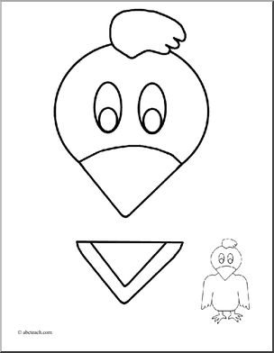 Paper Bag Puppet: Animals – Chicken – Abcteach