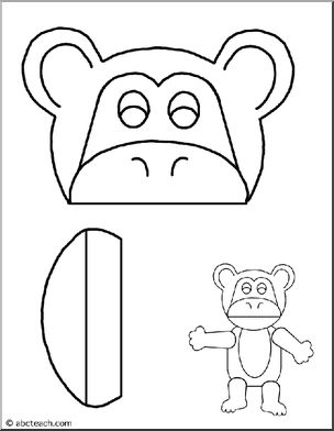 Paper Bag Puppet: Animals – Koala – Abcteach