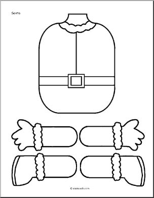 Paper Bag Puppet: Christmas theme set – Abcteach