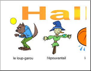 French Banner: Halloween – Abcteach