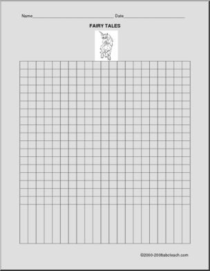 Bar Graph (create): Favorite Fairy Tale – Abcteach