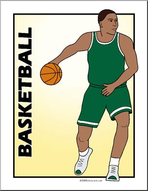 Poster: Sports – Basketball (color) – Abcteach