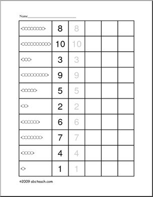 Golden Bead Place Value Counting Blocks Ones Booklet (elementary) Math ...