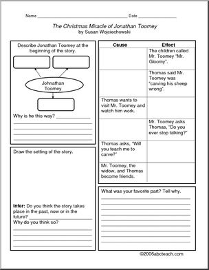 Book: The Christmas Miracle of Jonathan Toomey (upper elem) – Abcteach