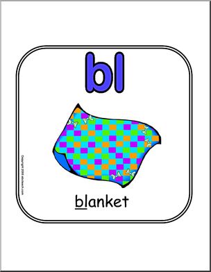 Consonant Blend BL Sign – Abcteach