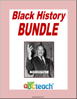Black History Bundle (64 pages) – Abcteach