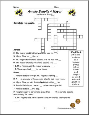 Amelia Bedelia (primary/elem) Book – Abcteach