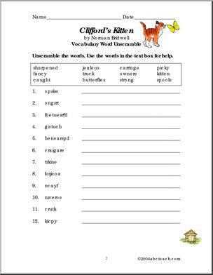 Clifford Takes a Trip (primary/elem) Book – Abcteach