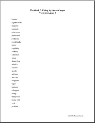 The Dark Is Rising – Abcteach