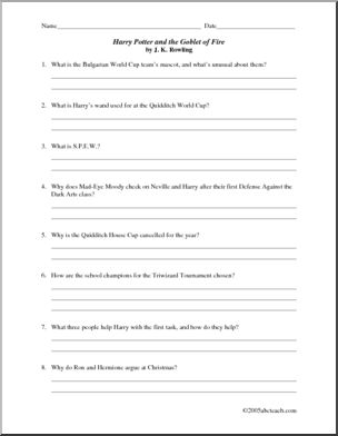 Harry Potter – Abcteach