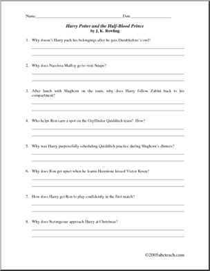 Harry Potter – Abcteach