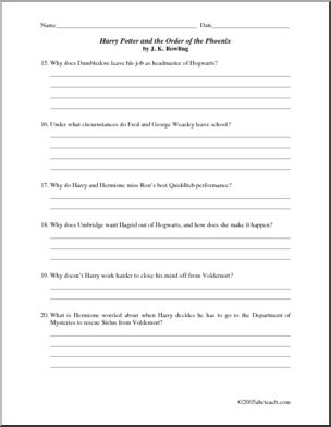 Harry Potter – Abcteach