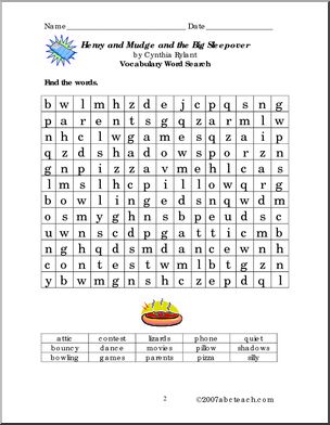 Henry and Mudge – Abcteach