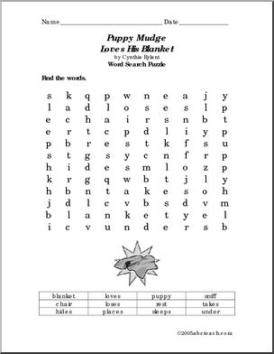 Puppy Mudge – Abcteach