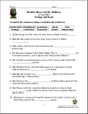 Book: Horrible Harry and the Purple People – Abcteach