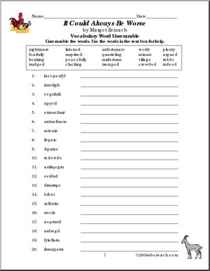 Jigsaw Jones; The Case of Hermie; ABC Sort (elem) Book – Abcteach