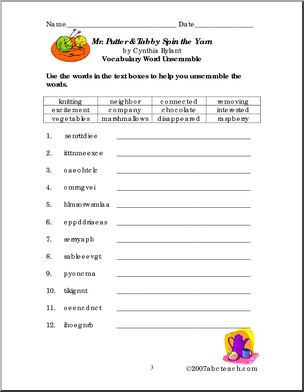 Book: Mr. Putter and Tabby Stir the Soup (primary/elem) – Abcteach