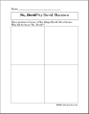 Book: No, David (preschool/primary) – Abcteach