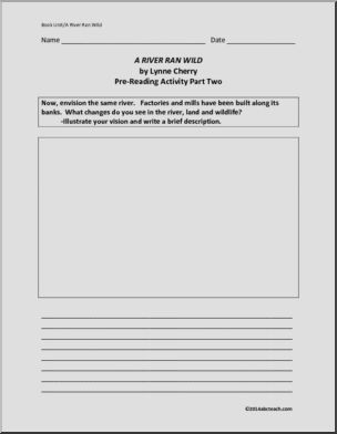Book Unit: A River Ran Wild (upper elem/middle) – Abcteach