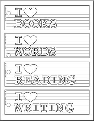 Bulletin Board Letters: Hop into Reading! (color) – Abcteach