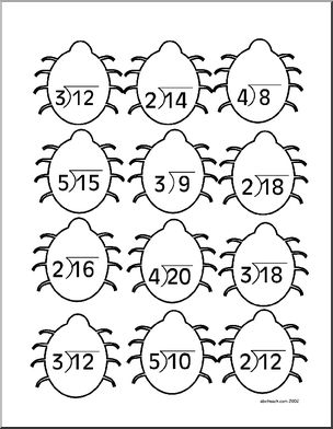 2 digits by 1 digit (set 1) Division – Abcteach