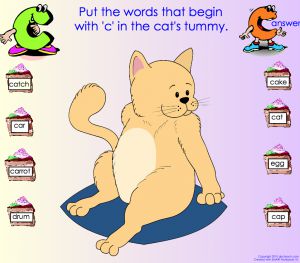 Interactive: Notebook: Phonics: Letter “C” (Identify) – Abcteach