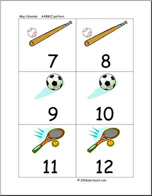 Bookmark: June – Abcteach