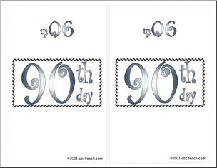 Candy Wrapper: 90th Day – Abcteach